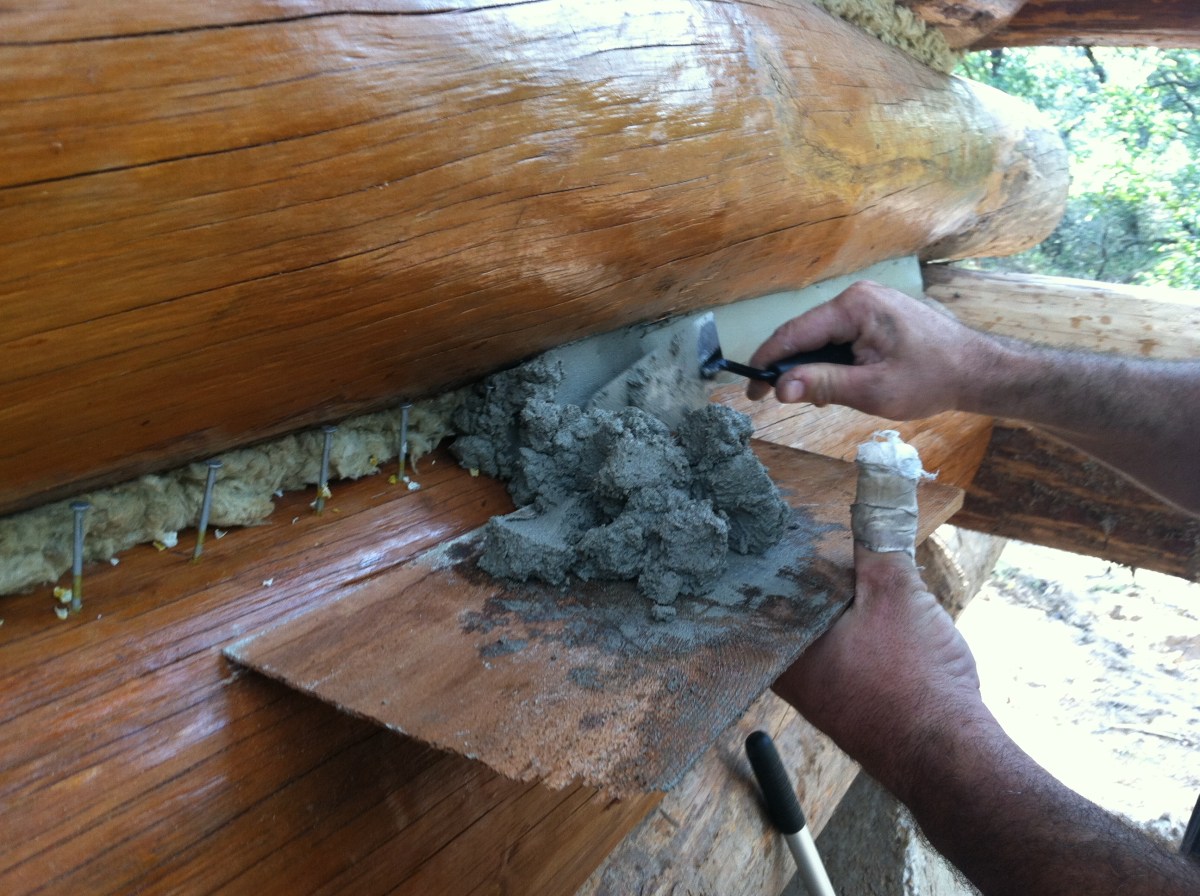 CHINKING!! – Cottonwood Creek